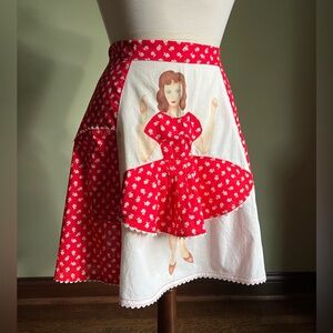 Vintage | Accessories | Vintage Cutie Pie Apron Handmade Retro 95s ...
